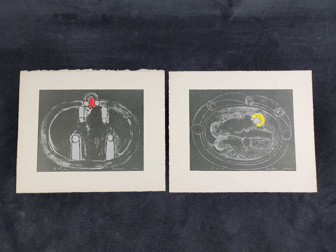 Peter Bodnar White Arches Lithographs