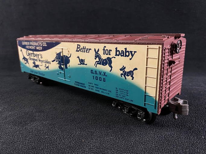 O Scale 36' Gerber Reefer Car GSVX 1008 - May 06, 2022 | Rapid Estate ...