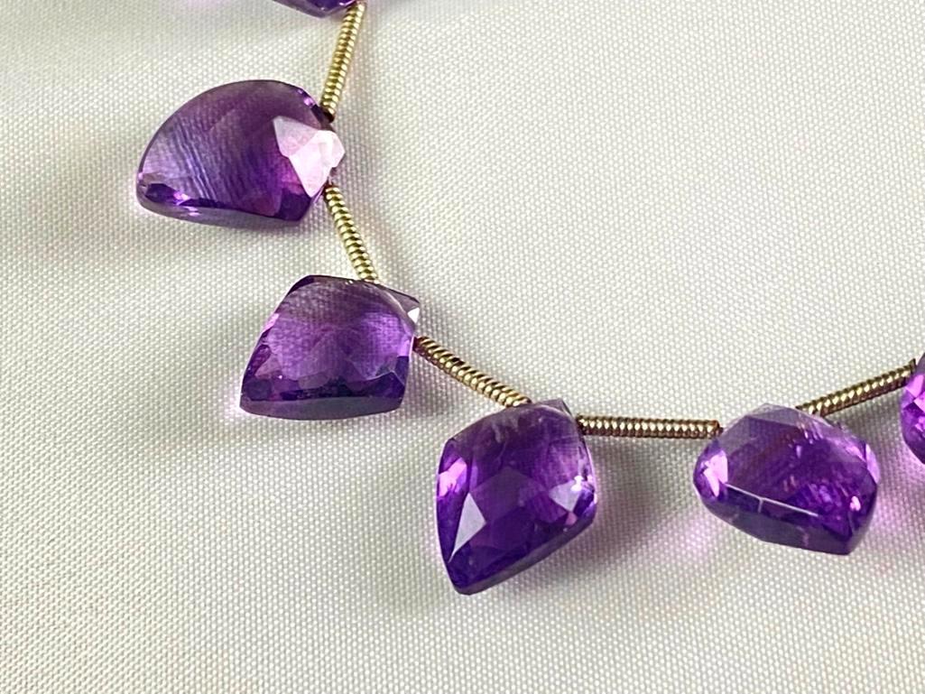 String Of Amethyst Jewel Beads