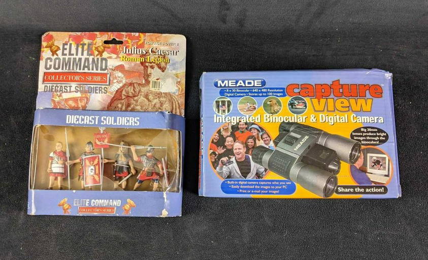 Meade Capture View Binoculars and Diecast Roman Soldiers - May 21, 2022 ...