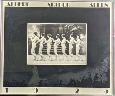 Albert Arthur Allen"nudes Dancing, Choreography" Print