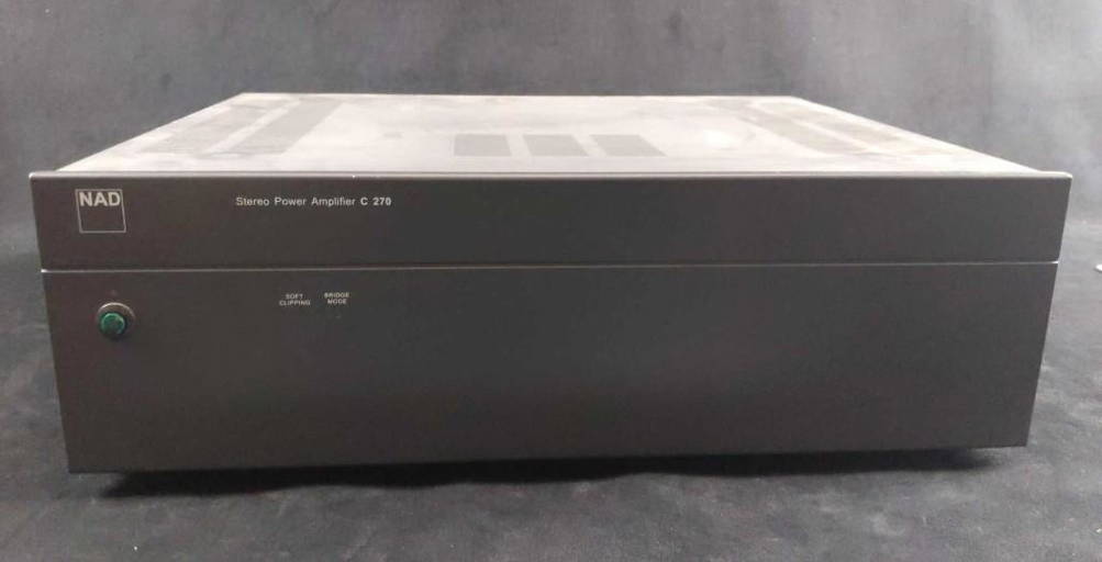 NAD C270 Stereo Power Amplifier A (#1129) on Jun 23, 2022 | Rapid ...