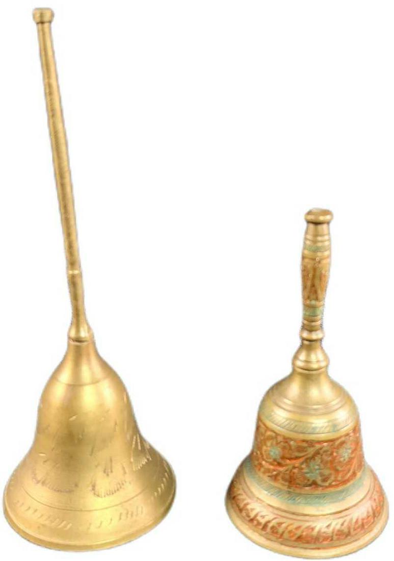 Two Vintage India Bells