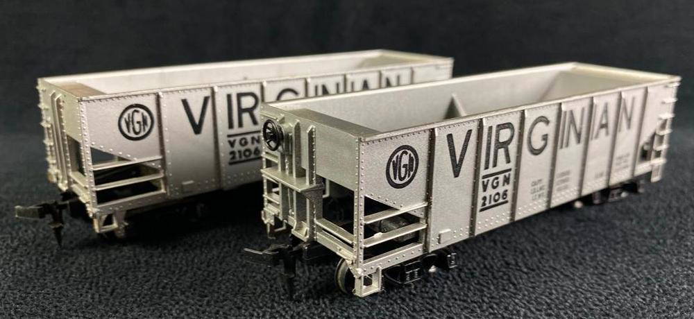 Vintage Pair of HO Scale Tyco Hopper Cars (#0021) on Jul 18, 2022 ...