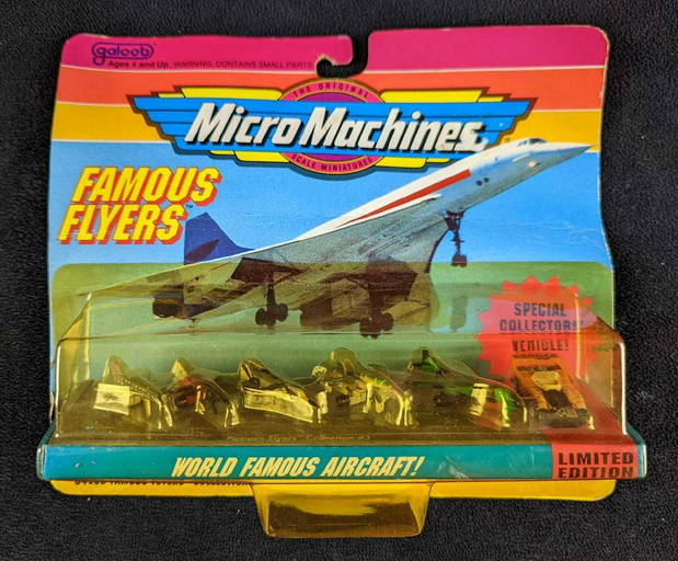 Limited Edition Micro Machine World Famous Aircraft #3