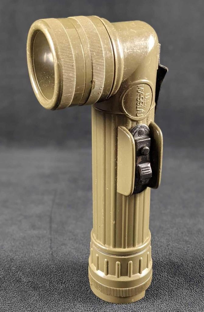 Vintage Fulton Flashlight Us Military Issue Mx 991