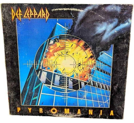 Def Leppard Pyromania Glam Metal LP (#0880) on Sep 23, 2022 | Rapid ...