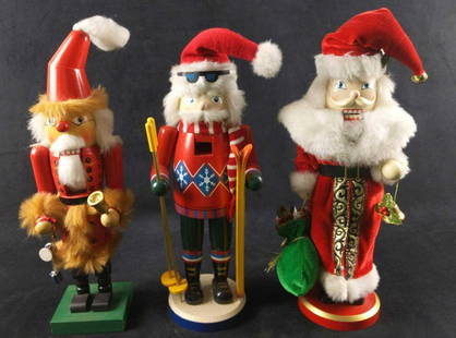 Wooden Samurai Warrior Nutcracker Christmas Holiday