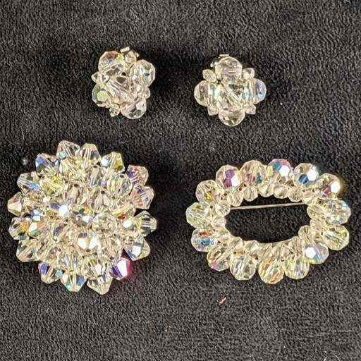 Matching Pins And Earrings