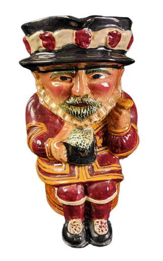 Vintage Large Ceramic Beefeater Toby Flower Pot Pitcher (#0051) on Dec ...