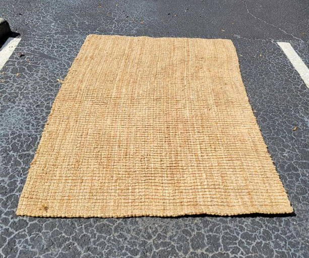 Woven Jute Area Rug