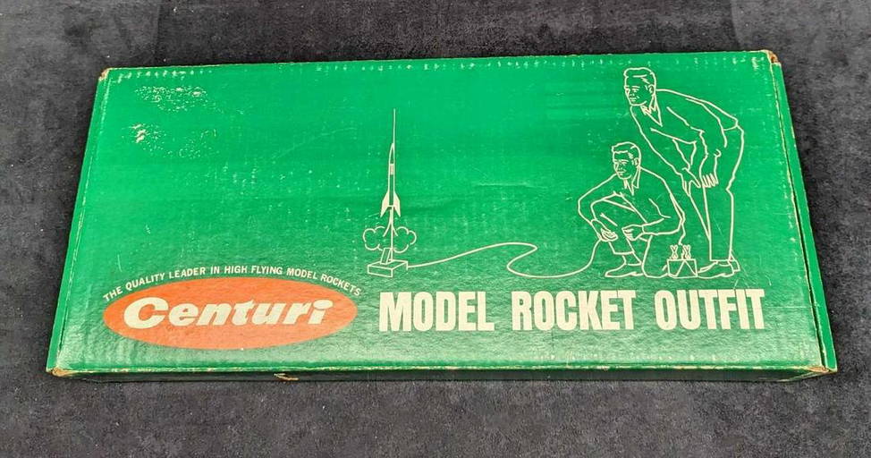 Vtg Centuri Model Rocket Outfit
