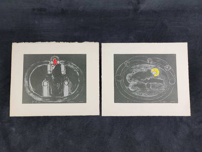 Peter Bodnar White Arches Lithographs