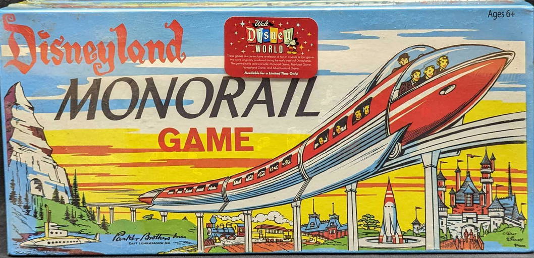 Sealed Limited Release Disney Riverboat & Monorail Board Games