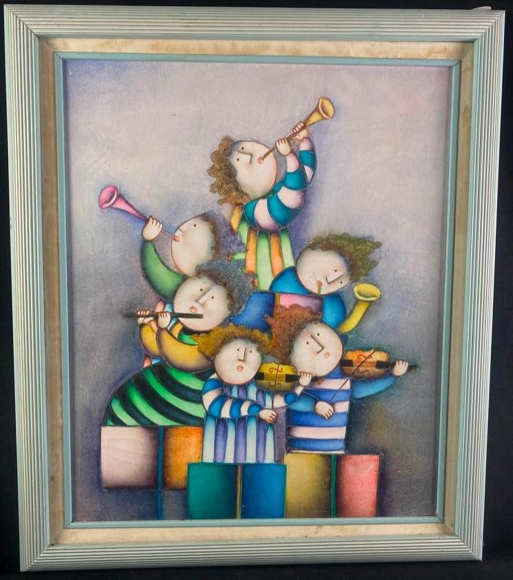 J. Roybal Signed Oil Painting - Feb 16, 2023 | Rapid Estate Liquidators ...