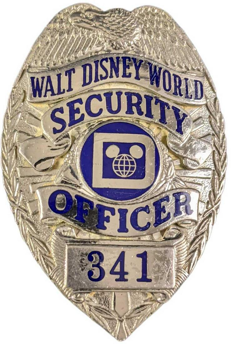 Early 1980s Disney World Security Metal Badge - Feb 17, 2023 | Rapid ...