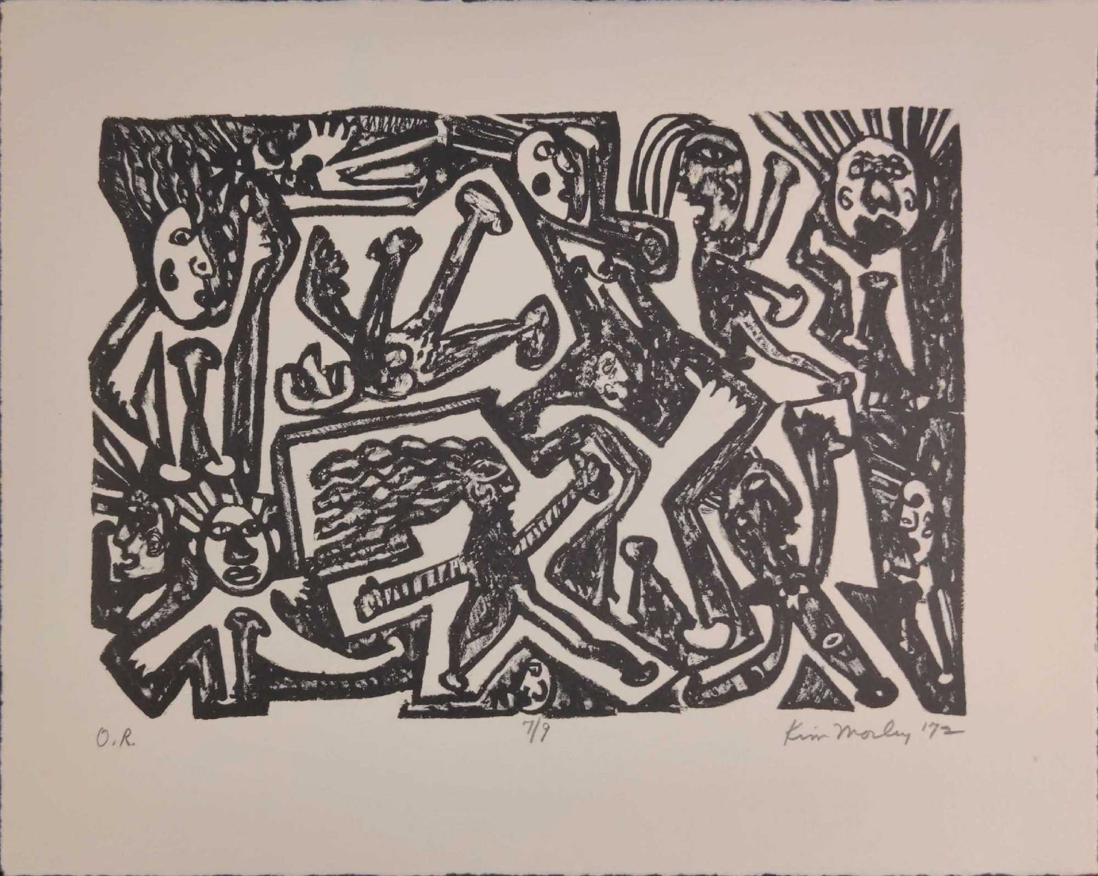 Kim Mosley (20th Century) Signed Woodblock Print O.R. - Mar 06, 2023 ...