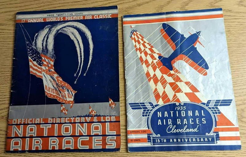 1935 & 1937 Air Races Official Logs