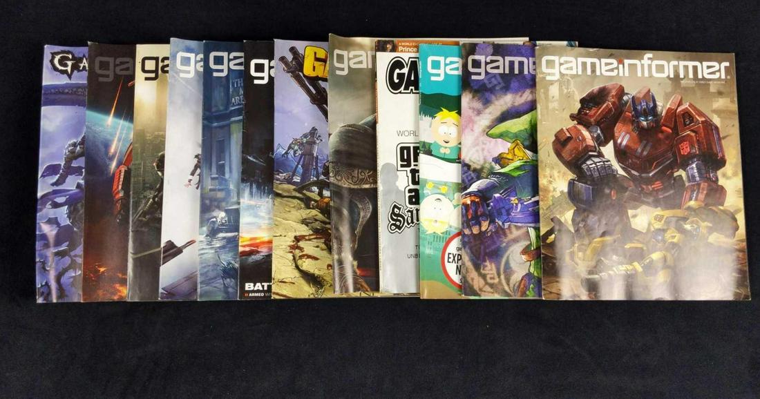 12 Back Issues Of Game Informer Video Game Magazine - Mar 20, 2023 ...