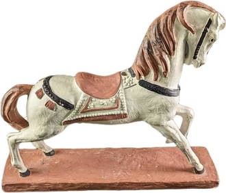 Steuben Carousel Horse - Jan 21, 2021 | Cottone Auctions in NY