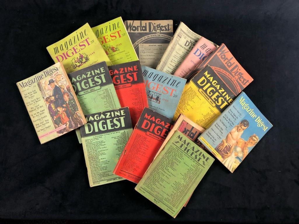 16 Vintage Magazine Digest 1930s & 1940s - Mar 21, 2023 | Rapid Estate ...