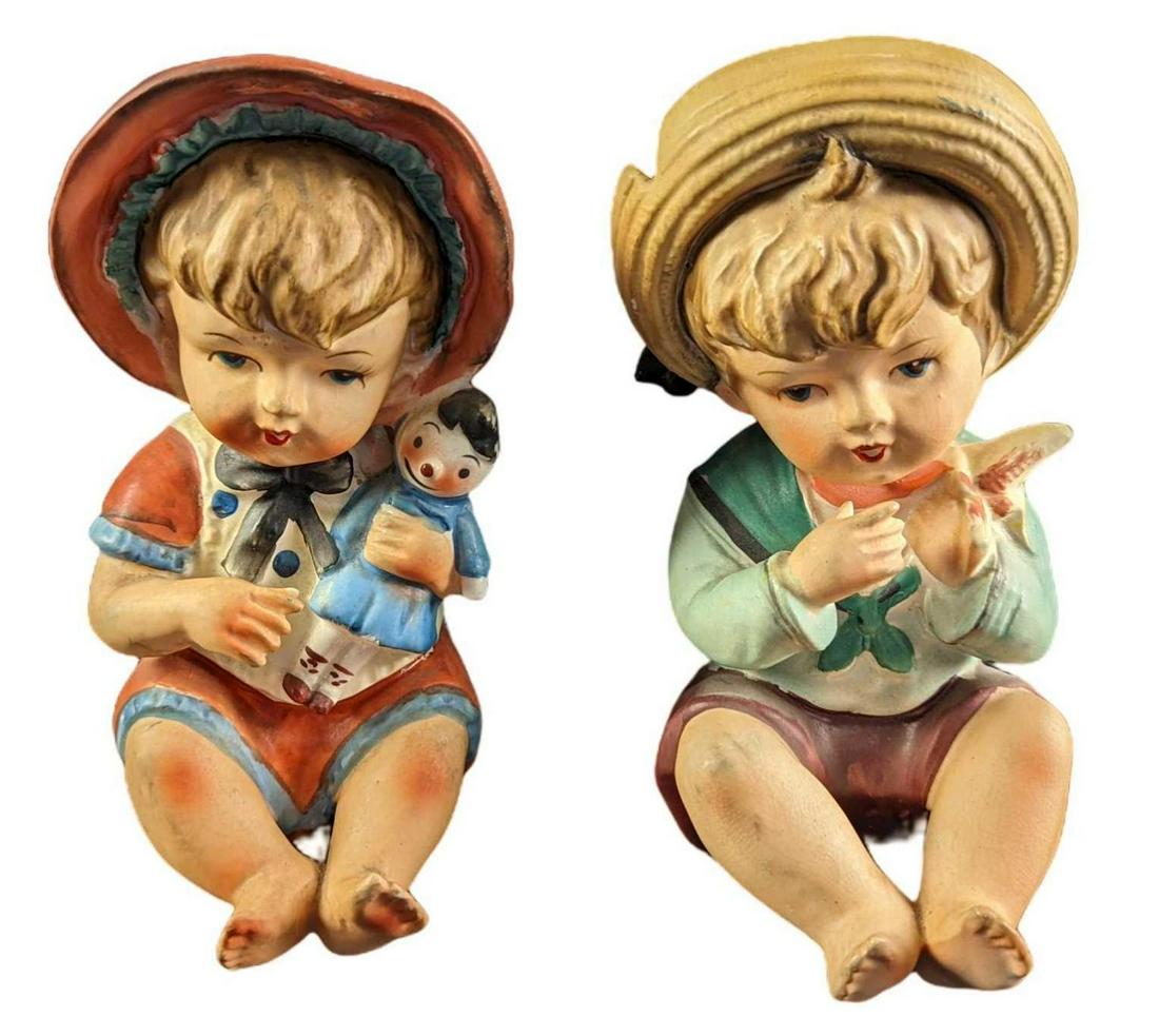 Two Vintage Lipper & Mann Ceramic Babies - Mar 22, 2023 | Rapid Estate ...