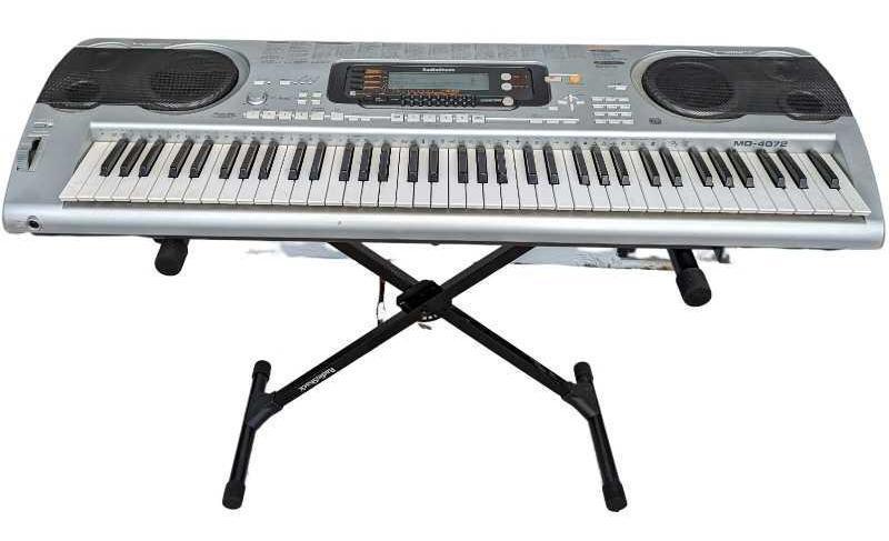 Radio Shack Casio Md 4072 Keyboard