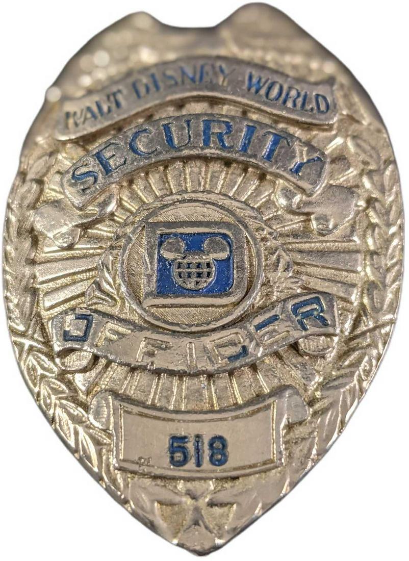 1970s/1980s Disney World Security Metal Badge (#0405) on Apr 10, 2023 ...