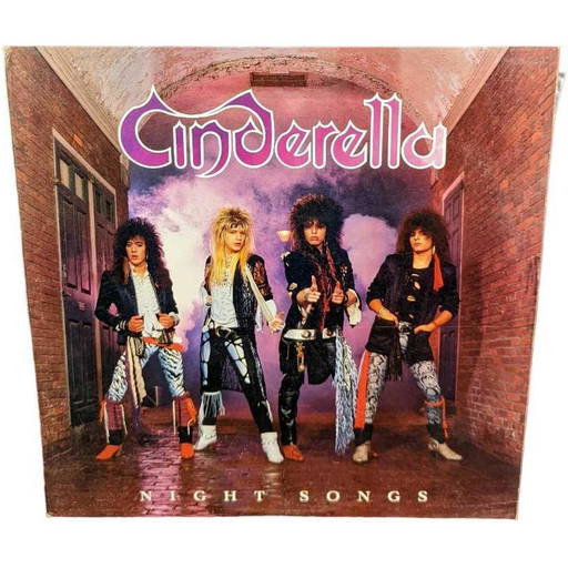 Cinderella Night Songs Glam Metal Lp