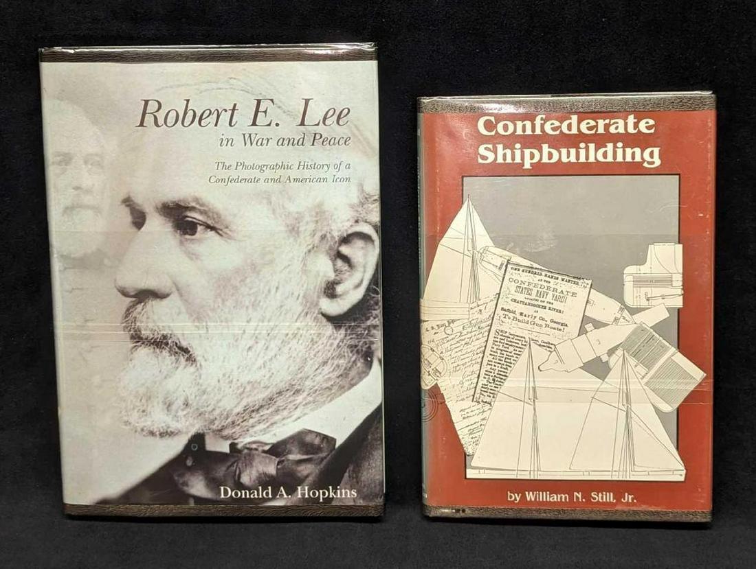 Robert E Lee And Confederate Shipbuilding Books Auction