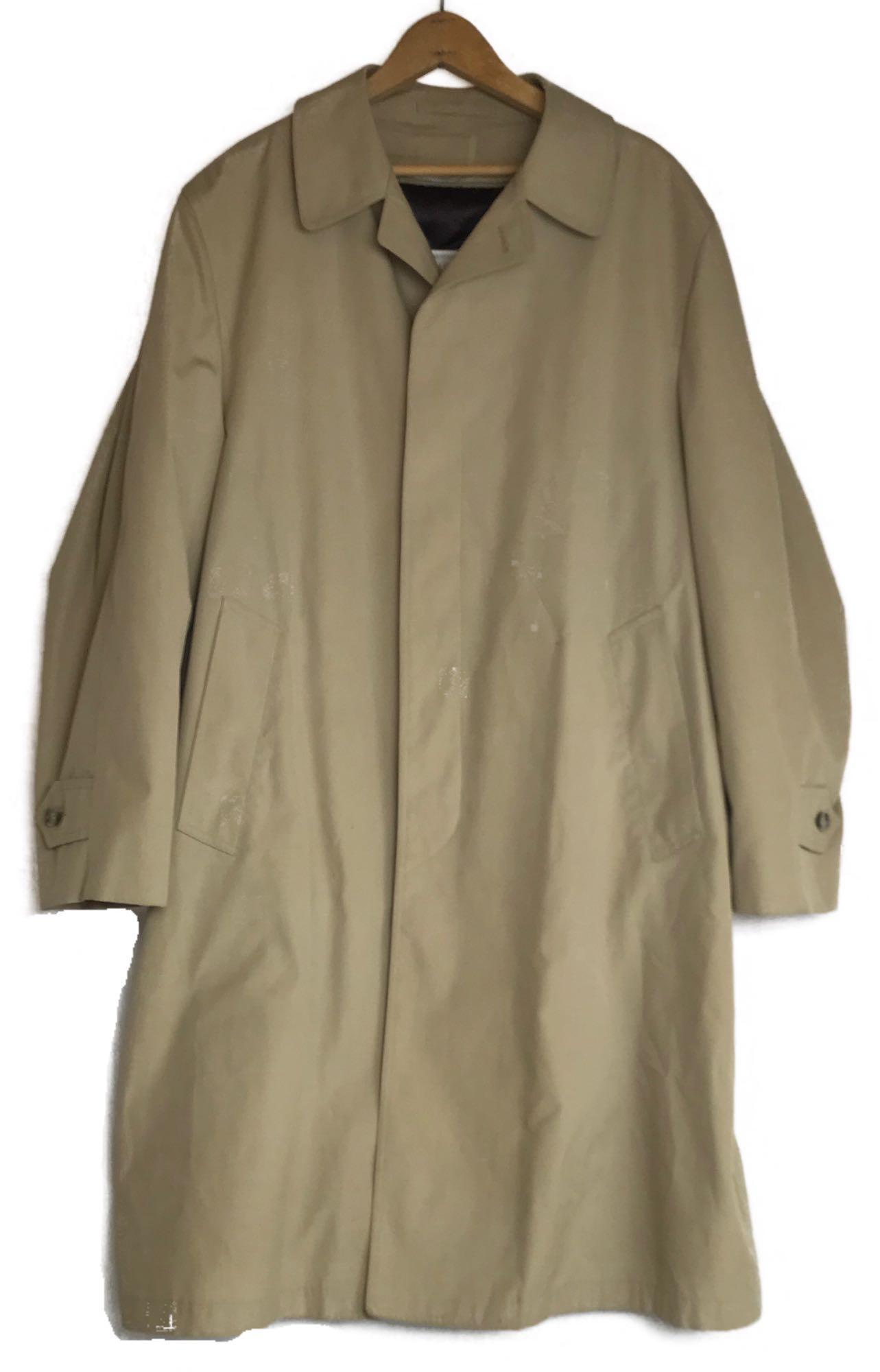 Vintage London Fog Maincoats Men's Overcoat With Removable Line