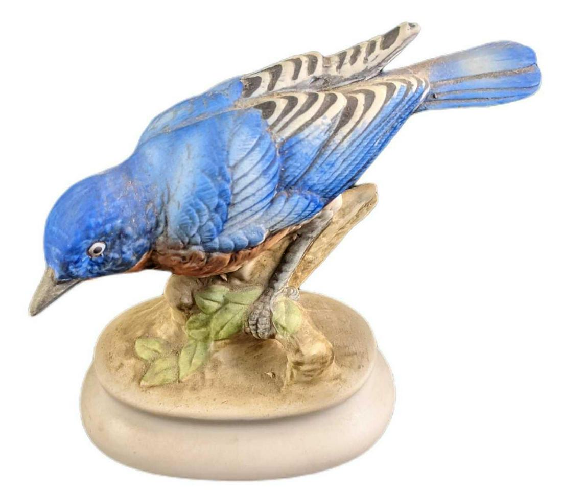 Vintage Fine China Lefton Blue Bird Figurine Auction