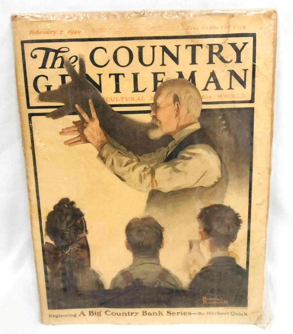 The Country The Country Gentleman Print By Norman Rockwell 1920