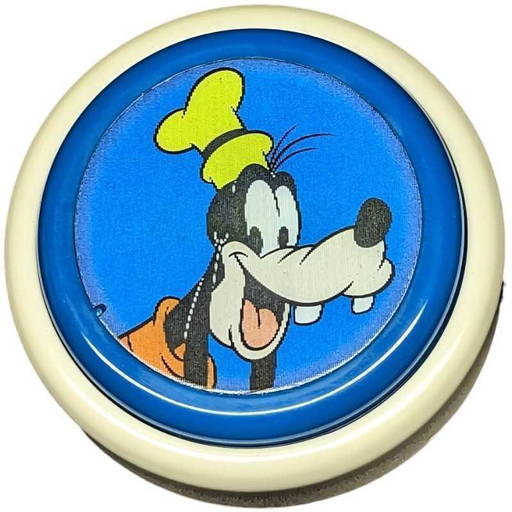 Rare Disney Goofy Electronic Gawrsh Button