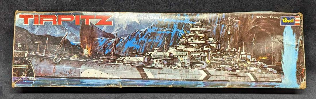 Revell Tirpitz German Battleship 16 1/2" Long Model Auction