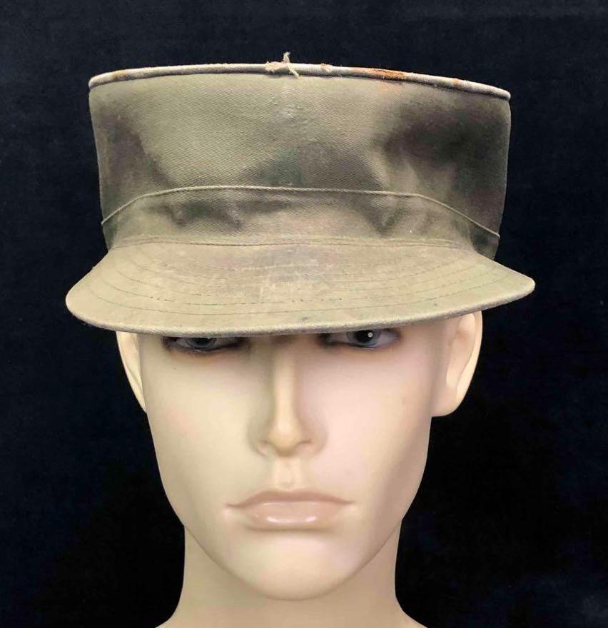 Vintage U.s. Army Ridgeway Cap Owned By Jack Sweetman Auction