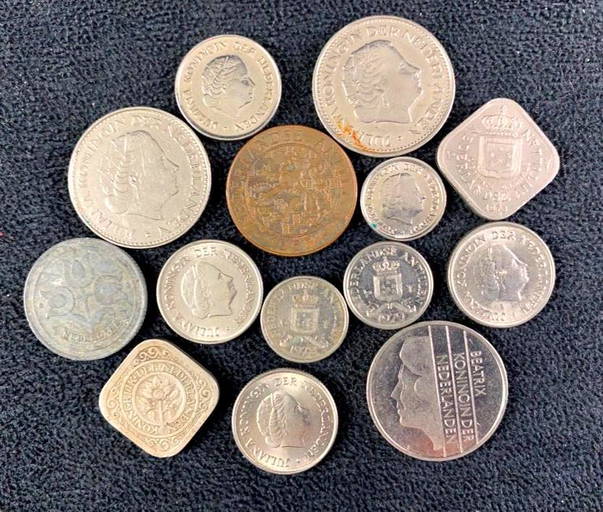 Vintage Dutch Coins