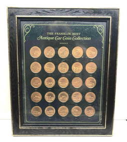 Franklin Mint "genius Of Michelangelo" Complete 60 Coin