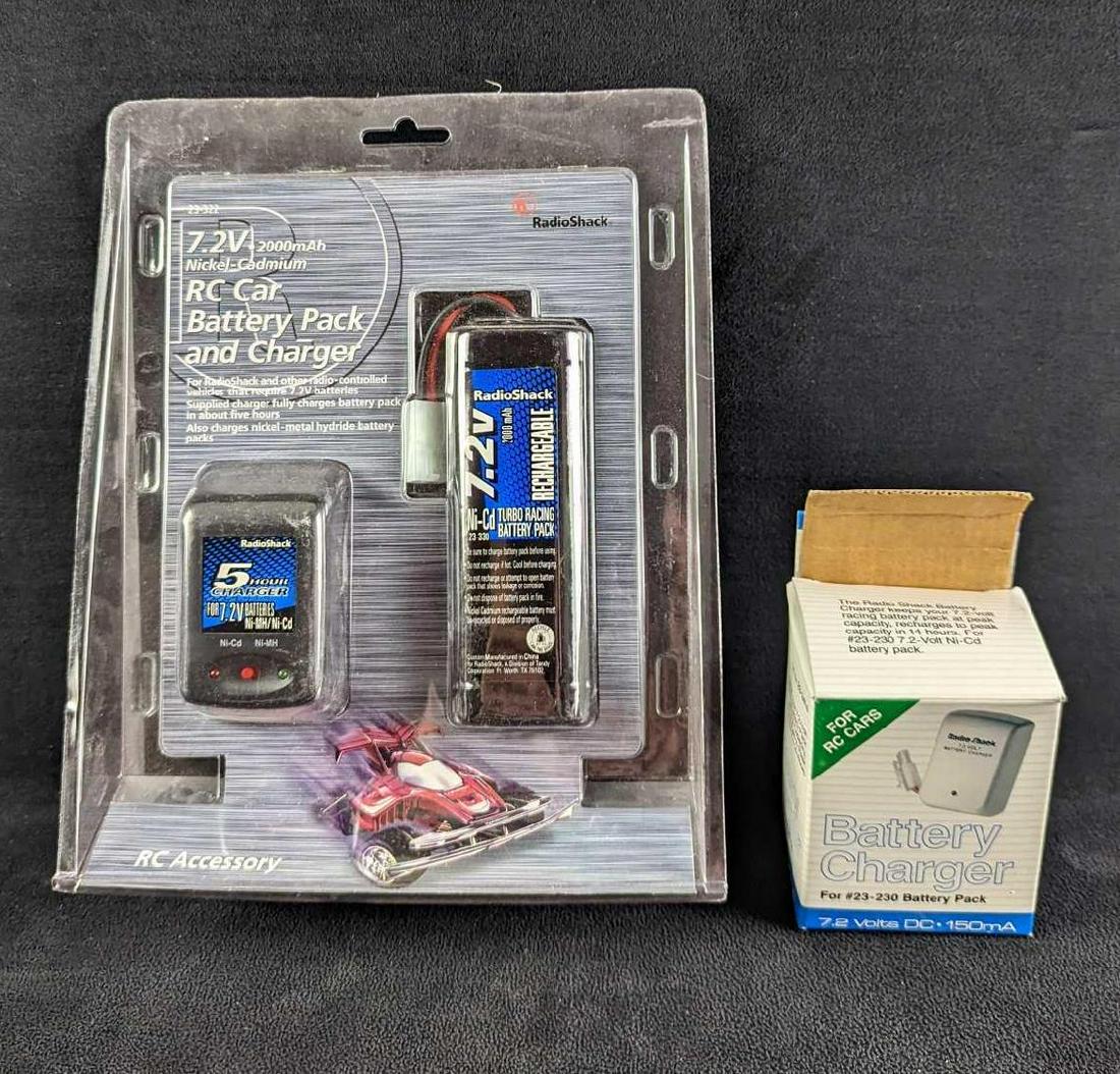 Radio Shack Rc Car Battery Pack And Chargers