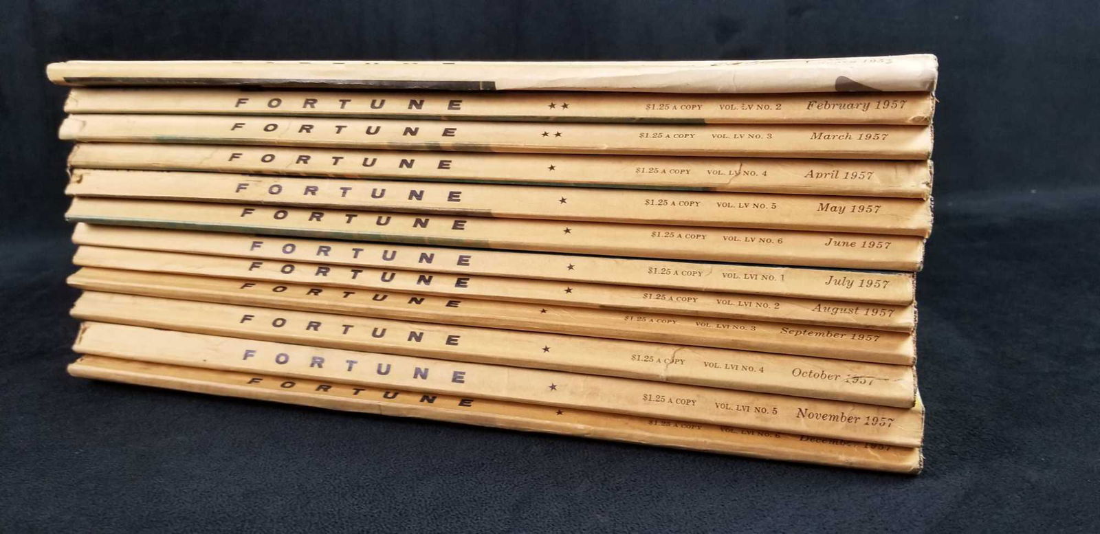 Fortune Magazines 1957 With Index