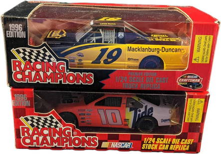 Lot Of 5 Assorted Nascar Racing Champions Collectibles 1996 Edition ...