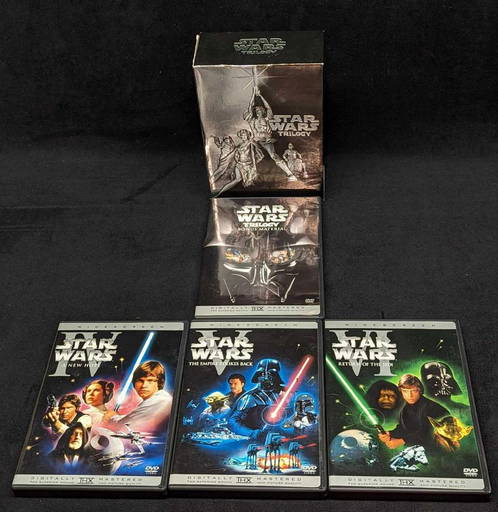 Star Wars Trilogy 4 Dvd Movie Set