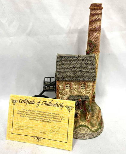 David Winter The West Country Collection Cornish Engine House 1987 With Coa