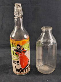 Diffendal's Mckeesport Milk Bottle