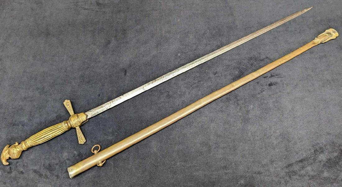 Militia Nco Sword, Model 1850-1870 Auction