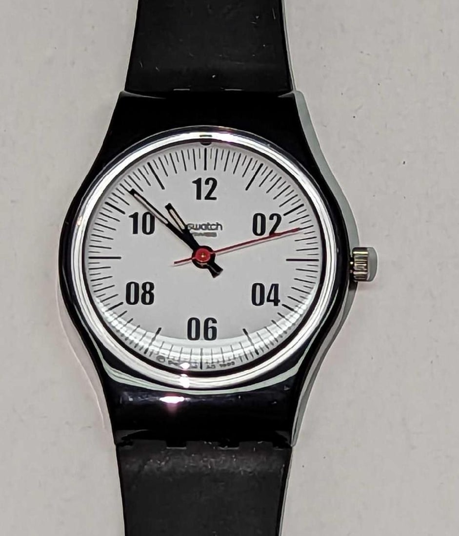 Swatch Watch Black & White Watch