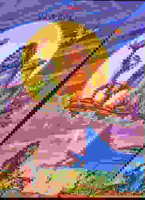 Disneys Lion King Animated Movie Poster Auction