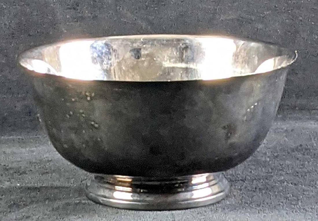 Vintage Oneida Silver Paul Revere Reproduction Bowl Auction