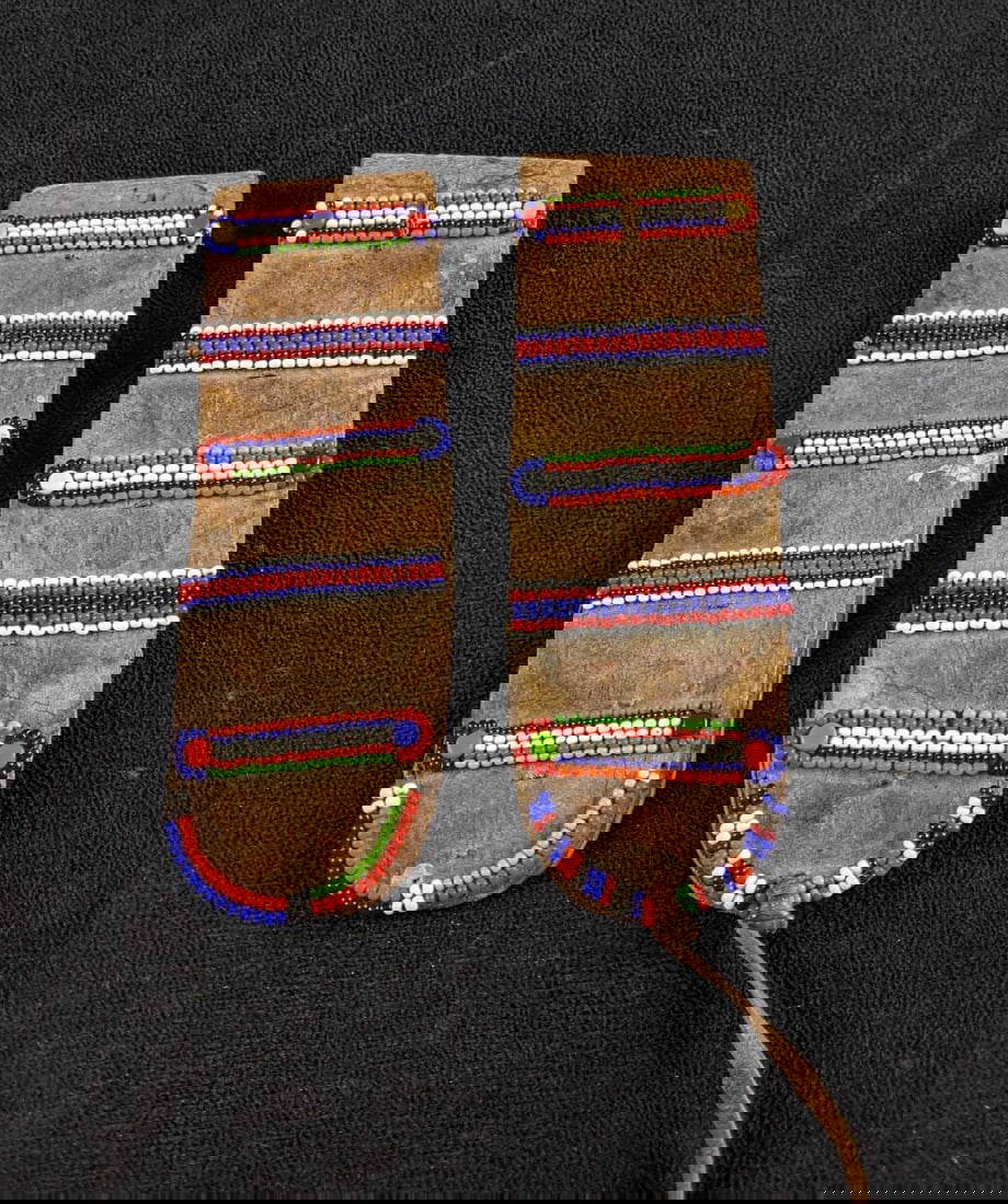 African Maasai Ear Flaps Auction