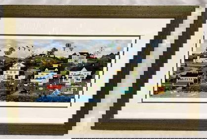 Framed & Numbered Dan Brewer Buffler